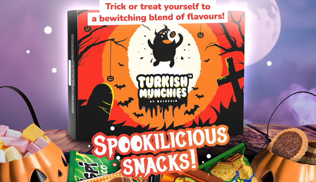 Unbox Spooktacular Delights with Our Brand-New Halloween Snack Box! – Turkish Munchies